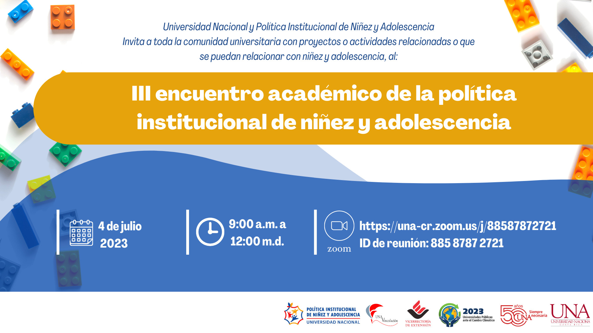 III encuentro académico de la política institucional de niñez y ...