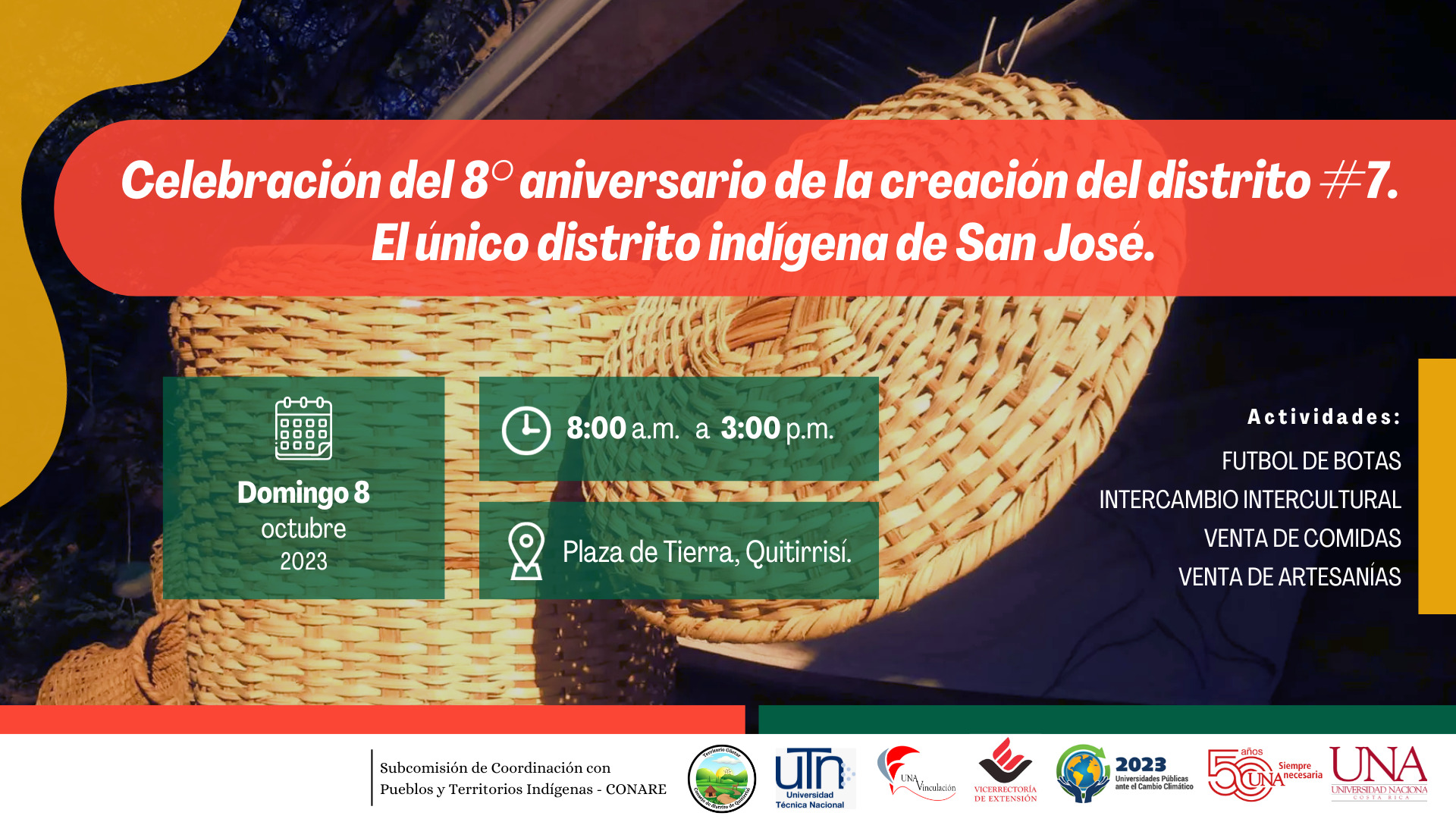 Celebración del 8° Aniversario de la creación del distrito #7. El único ...