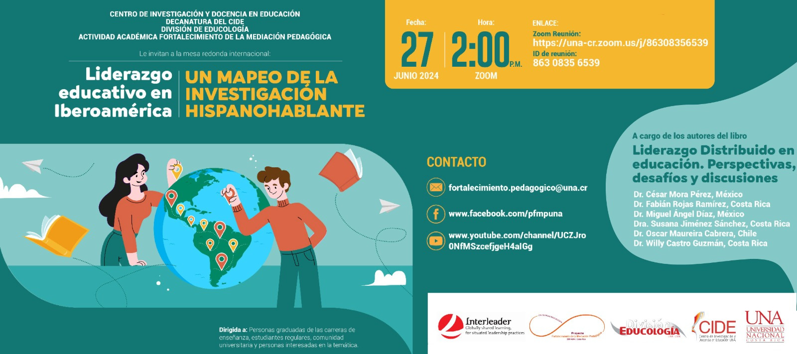 Mesa redonda virtual: “Liderazgo educativo en Iberoamérica. Un mapeo de ...