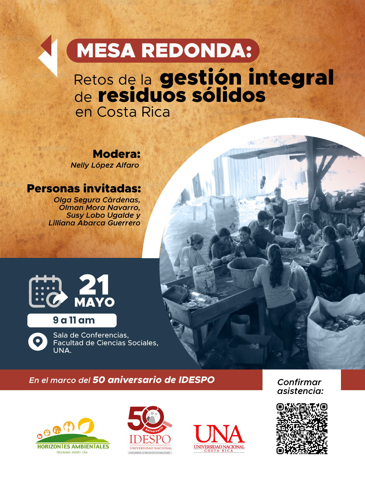 Mesa redonda: Retos de la gestión integral de residuos sólidos en Costa Rica - Inicio